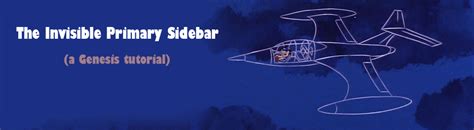 Genesis Theme Tutorial Remove Primary Sidebar And Keep The Secondary