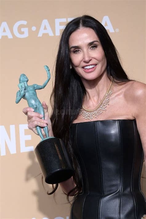31st Sag Awards Editorial Stock Image Image Of Demi 363461519