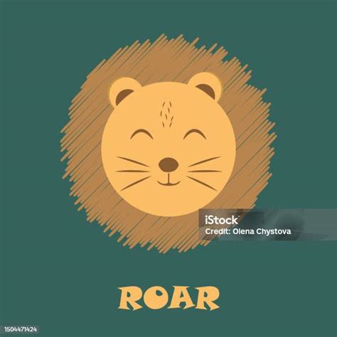 재미 있고 귀여운 사자 만화 스타일입니다 사자와 벡터 인쇄 아동복 포스터 베이비 샤워 카드에 적합합니다 벡터 그림 벡터에 대한