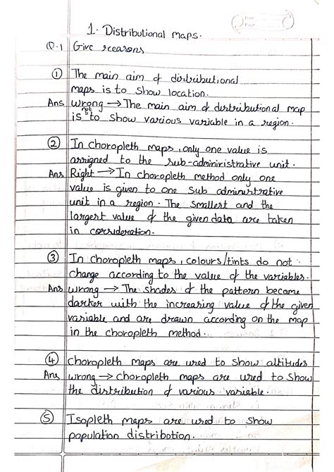 Solution Geography Chapter 1 Distributional Map Studypool