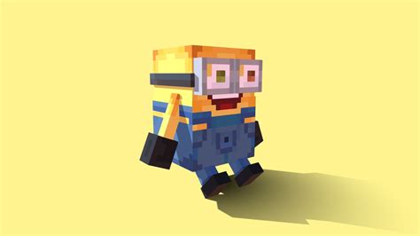 Bob Minion 3d Model By Frogger Frogslab F0f2e8b Sketchfab