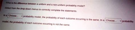 Solved What Is The Difference Between A Uniform And A Non Uniform
