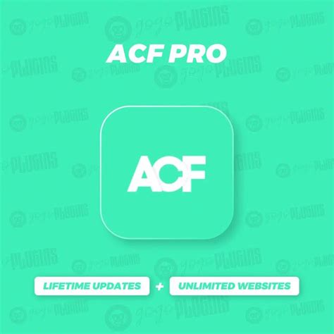 Advanced Custom Fields Acf Pro Download Latest Version With