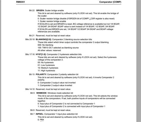 Blanking Source In Cubemx For Comp2 With A Stm32l4