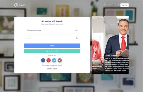 Material Design Laravel Template For Complex Web Development