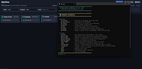 github vtrcav netview netview é um sistema simples de monitoramento de rede em tempo real que
