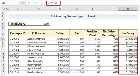 How To Subtract In Excel 11 Different Methods Exceldemy