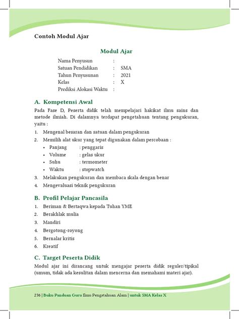 contoh modul pdf