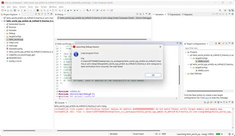 sk am62b p1 file loader verification failed error when trying to flash
