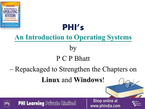 An Introduction To Operating Systems Ppt