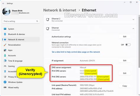 Enable Dns Over Tls Dot In Windows 11 Windows 11 Forum