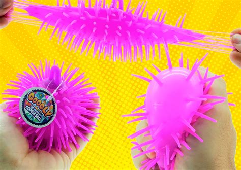 Mua Ja Ru Googly Puffer Ball Rubber Stretchy Spike Ball 2 Units
