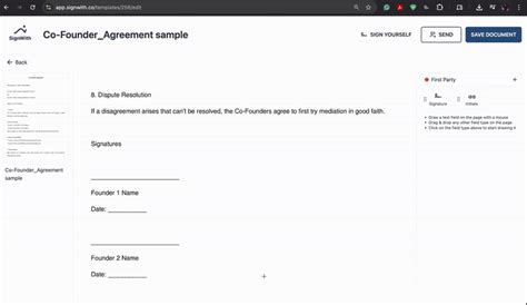 How To Add A Digital Signature Block In Pdf For Someone Else To Sign
