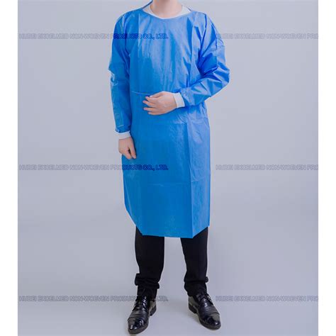 Supply Sms Isolation Gown Wholesale Factory Hubei Excelmed Non Woven
