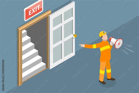 3d Isometric Flat Vector Conceptual Illustration Of Emergency
