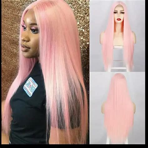 Hair Styling 생머리가발통가발붙임머리코스튬백금발 On Bunjang With Safe Global Shipping