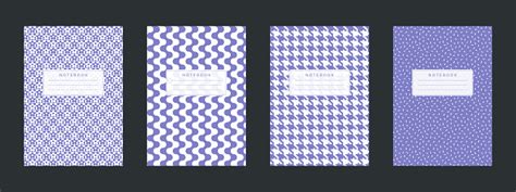 범용 추상 레이아웃 표지 템플릿 세트 노트북 플래너 브로셔 서적 카탈로그 등에 적용 할 수 있으며 크기를 조정하기 쉬운 원활한 패턴과 마스크가 사용됩니다 벡터 Eps10 0