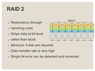 Raid Levels Technology PPTX Data Storage And Warehousing Computing