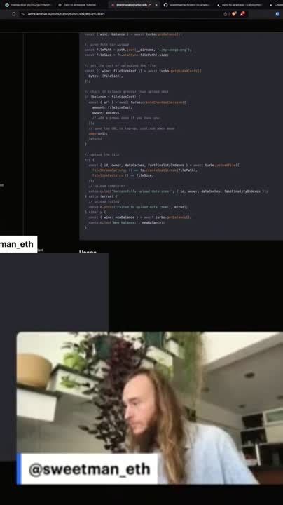 Codingtutorial Fileupload Arweave Webdevelopment Programming