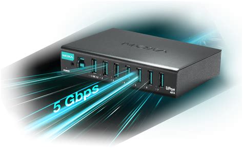 Moxa 新一代 Usb 32 串口转换器hub Moxa