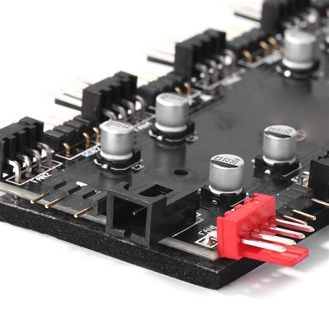 5v3 Pin Argb Fan Pwm Hub 1 To 8 Ports Splitter For Ubuy India