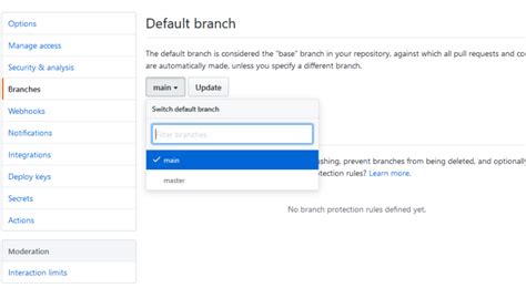 Two Fast Ways To Rename Your Primary Git Branch Randomblog