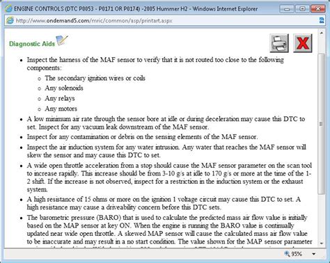 Trouble Code P0101 Comes On Replaced The Maf Sensor 02 Sensor