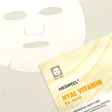 Увлажняющая витаминная маска MEDIPEEL Hyal Vitamin Rx Mask