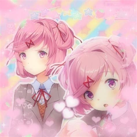 💗Аватарка с Нацуки💗 Обои Эскиз