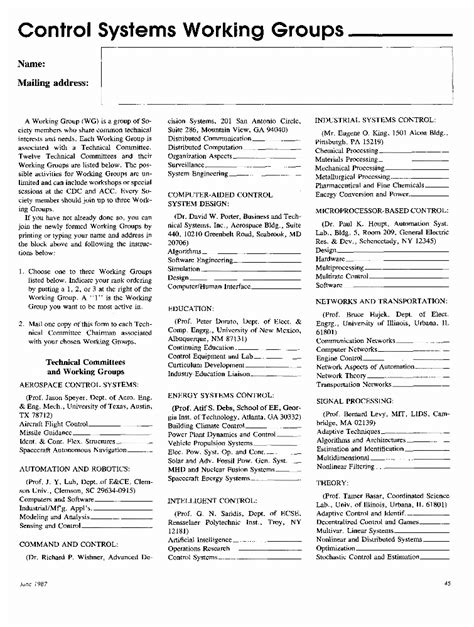 Control Systems Working Groups Ieee Journals And Magazine Ieee Xplore