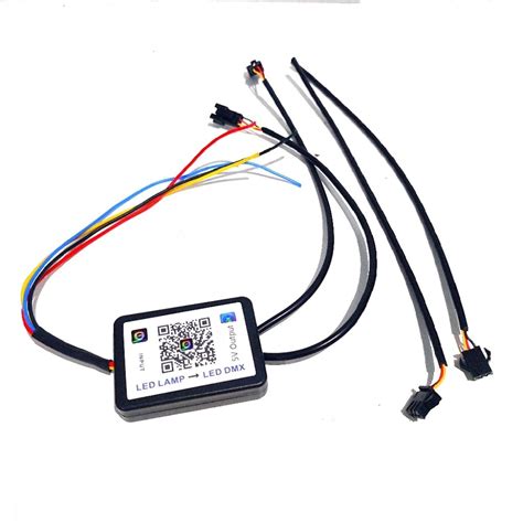 Dmx Matrix Rgb Module Manual Striped Mode 5v Output Ws2812b Shopee