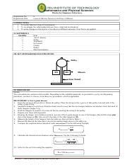 EXPT Laws Of Motion Newton S Nd Law Of Motion Docx Mathematics And Physical Sciences