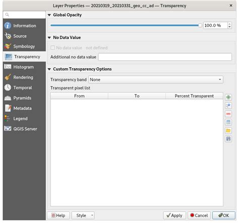 Default Nodata Value In Qgis 3 Geographic Information Systems Stack