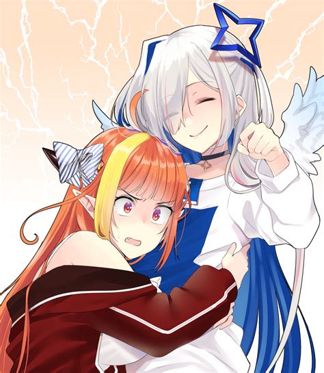 Amane Kanata Kiryu Coco And Kiryu Coco Hololive Drawn By Isuka Danbooru