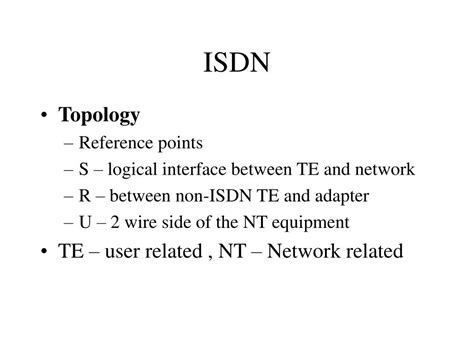 PPT Emerged Technologies ISDN PowerPoint Presentation Free Download ID 4576432