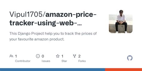 github vipul1705 amazon price tracker using web scraping this django