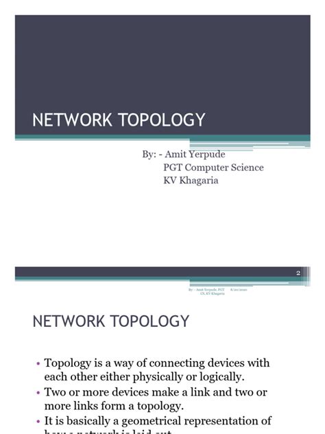 topology | PDF | Network Topology | Computer Network