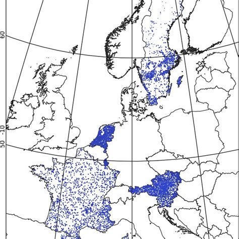 distribution of sampling units among the seven regions download