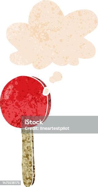 그런 지 고민 복고풍 질감 스타일에 생각 거품이 있는 만화 막대 사탕 귀여운에 대한 스톡 벡터 아트 및 기타 이미지 귀여운 그런지 이미지 기법 기포 Istock