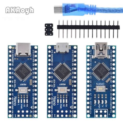 nano 與用於 arduino ch340 usb 驅動器 16mhz nano v3 0 atmega328p 的引 蝦皮購物