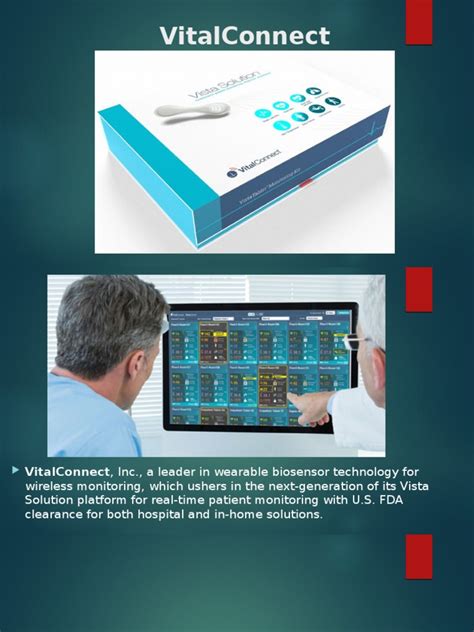 Vitalpatch Biosensor And Vistatablet Monitor Pdf Monitoring