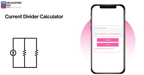 Current Divider Calculator CalculatorsPot