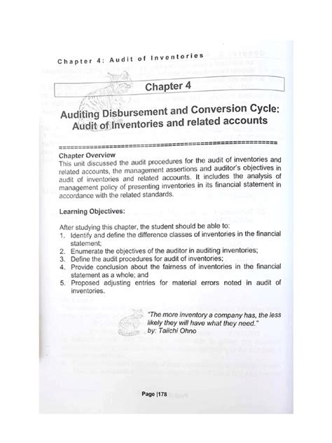 Audit Of Inventories Pdf