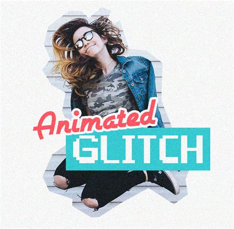 Turn Your Photo Into A Trendy Animated Glitch Effect With This Free Animated Glitch Photoshop