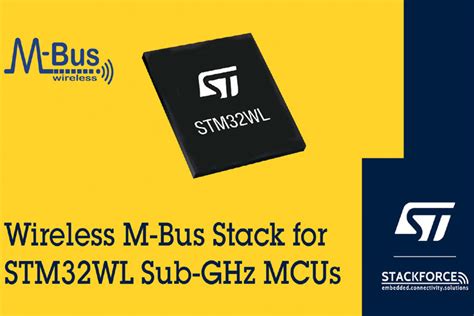 带有wm总线堆栈的远程金宝搏188beat无线stm32wl微控制器用于智能188金宝搏官方网站计量 Bet188真人在线