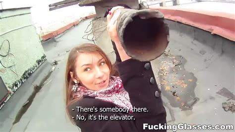 Fucking Glasses Sex On The Roof Free Porn B Xhamster