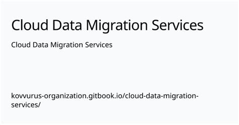 Kovvuru Dhanush On Linkedin Cloud Data Migration Services Cloud Data Migration Services