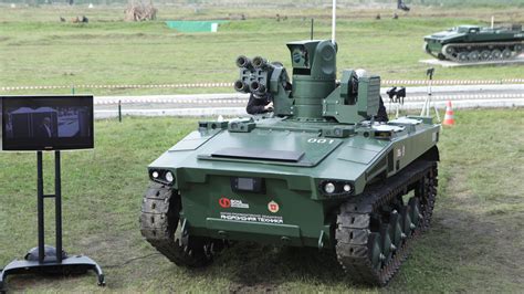 russia has announced that it is sending robotic tank killers to ukraine