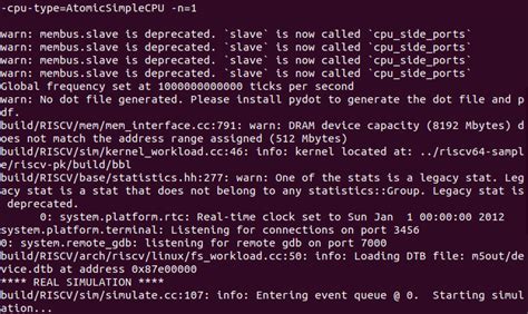 RISCV Gem5 FS Full System