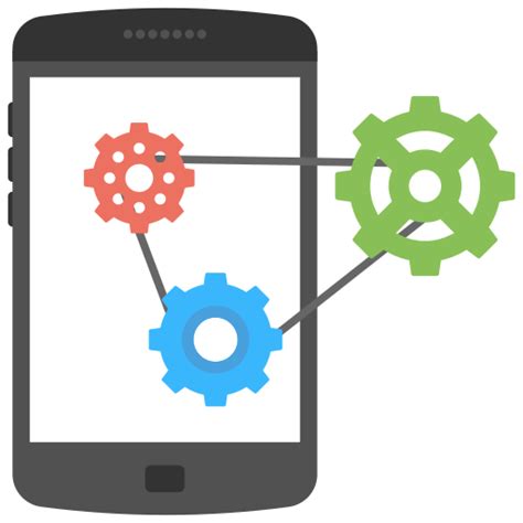 Application Settings Creative Stall Premium Flat Icon